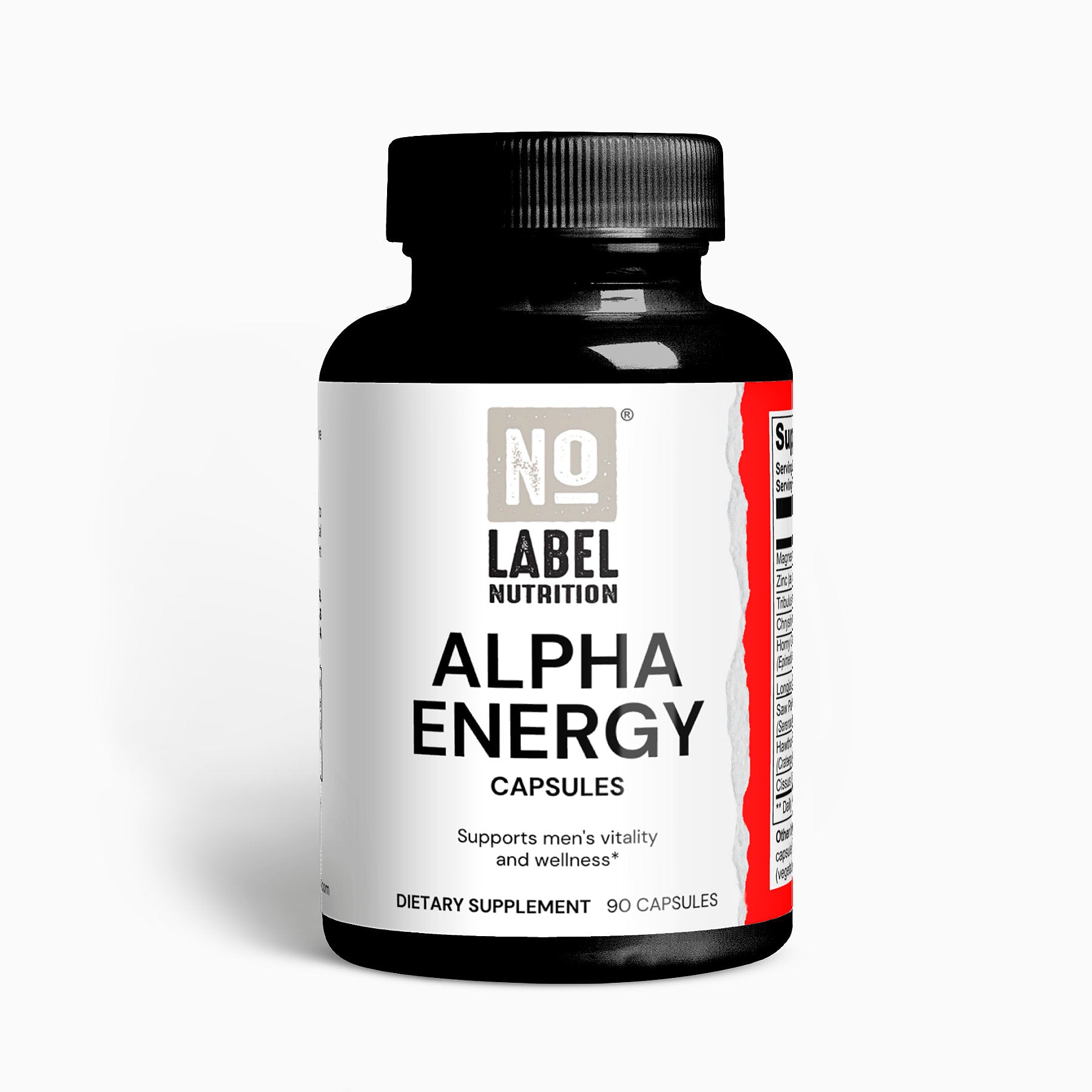 Alpha Energy (Male Enhancement) | No Label Nutrition®