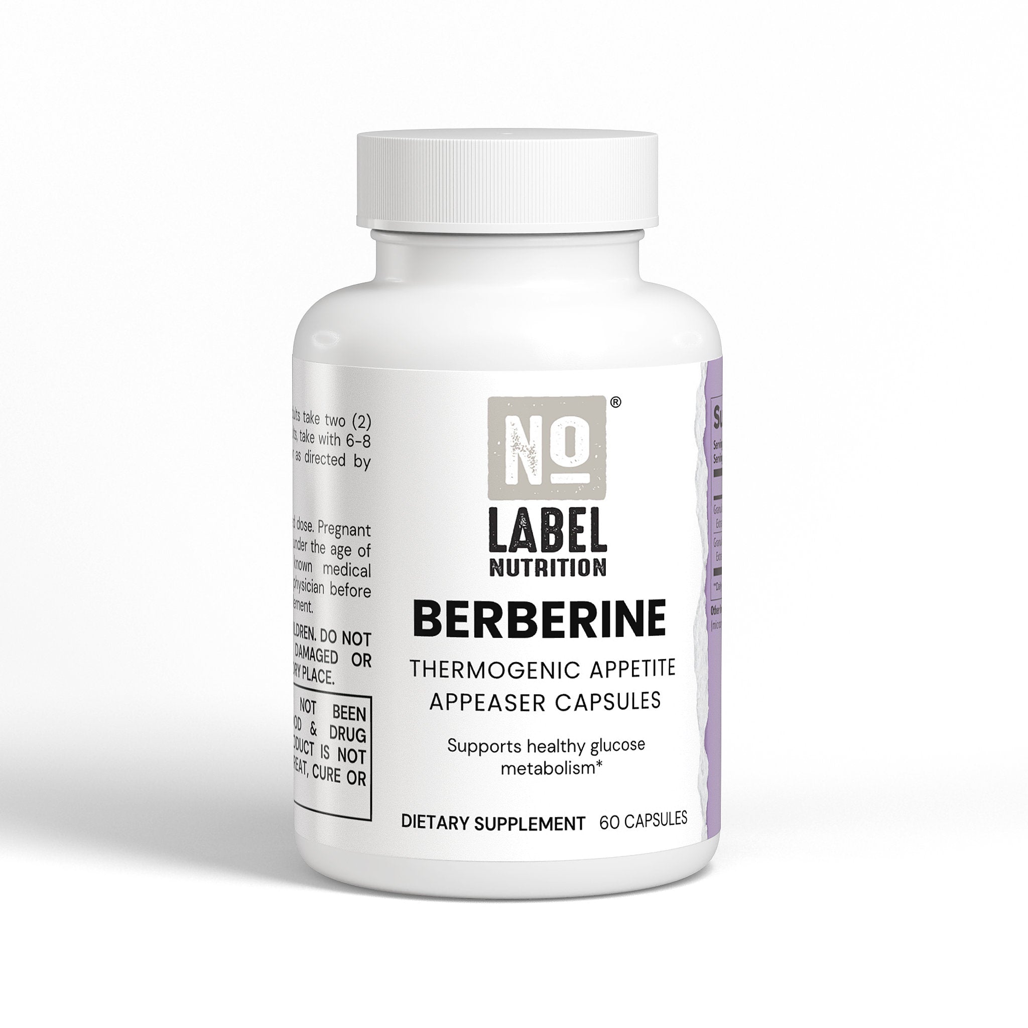 Premium Berberine for Weight Loss | No Label Nutrition®